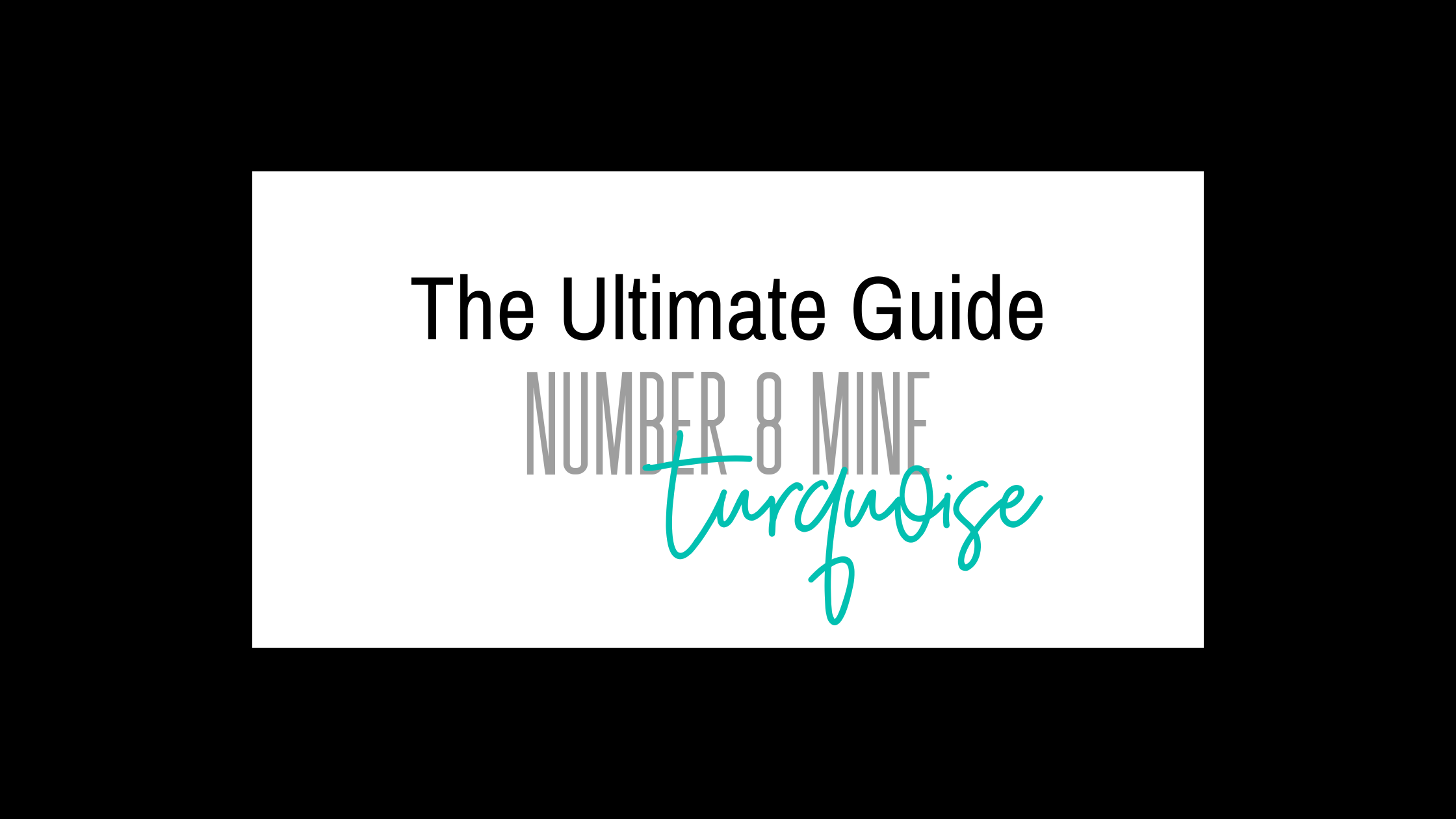 The Ultimate Guide to Turquoise from Number 8 Mine – Calli Co. Silver
