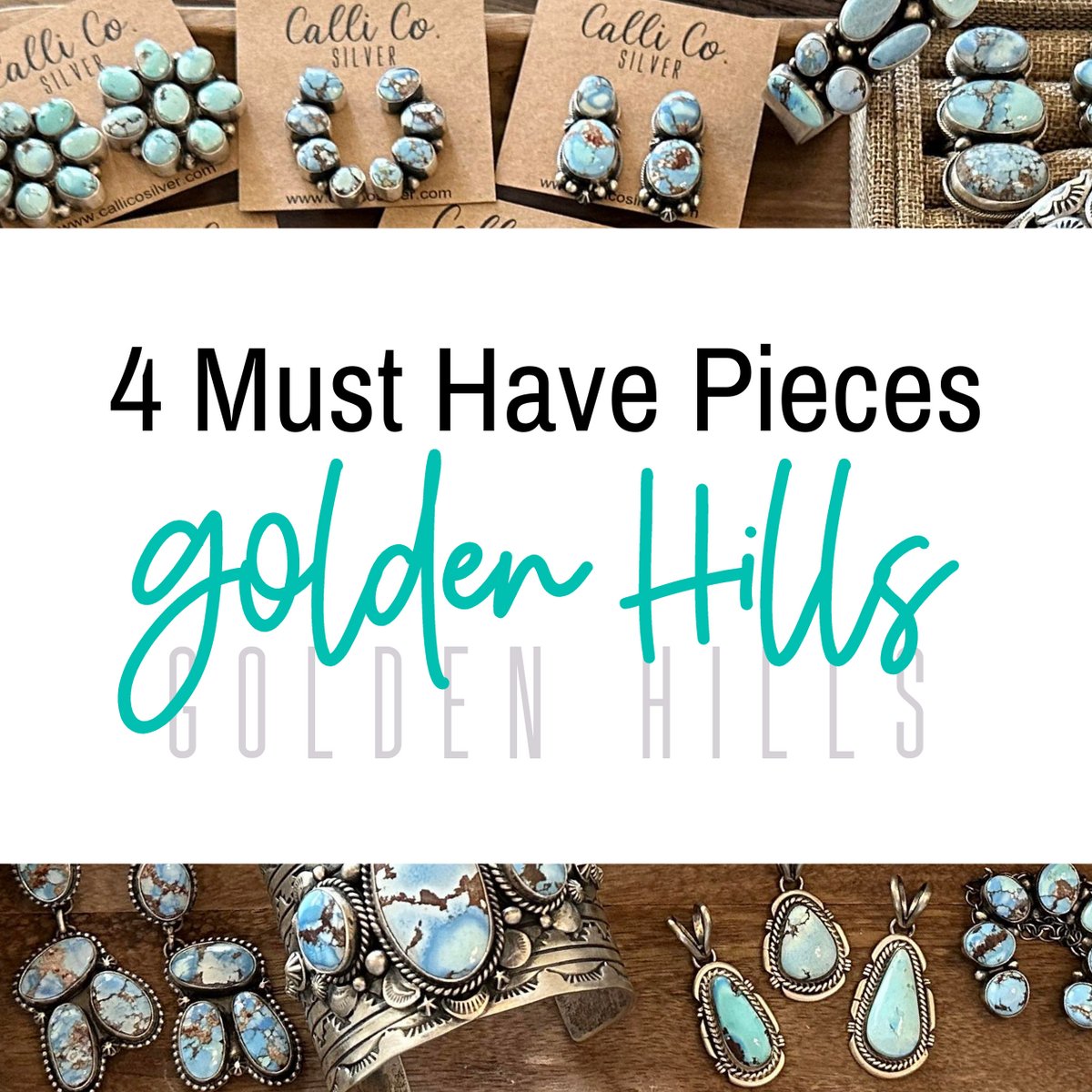 4 Must-Have Golden Hills Turquoise Jewelry Pieces – Calli Co. Silver