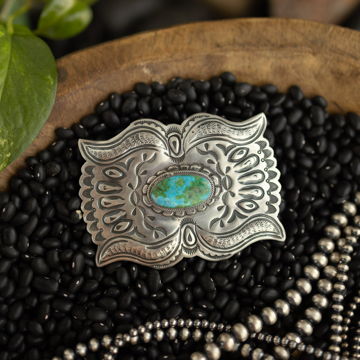 The Tish Turquoise Belt Buckle – Calli Co. Silver