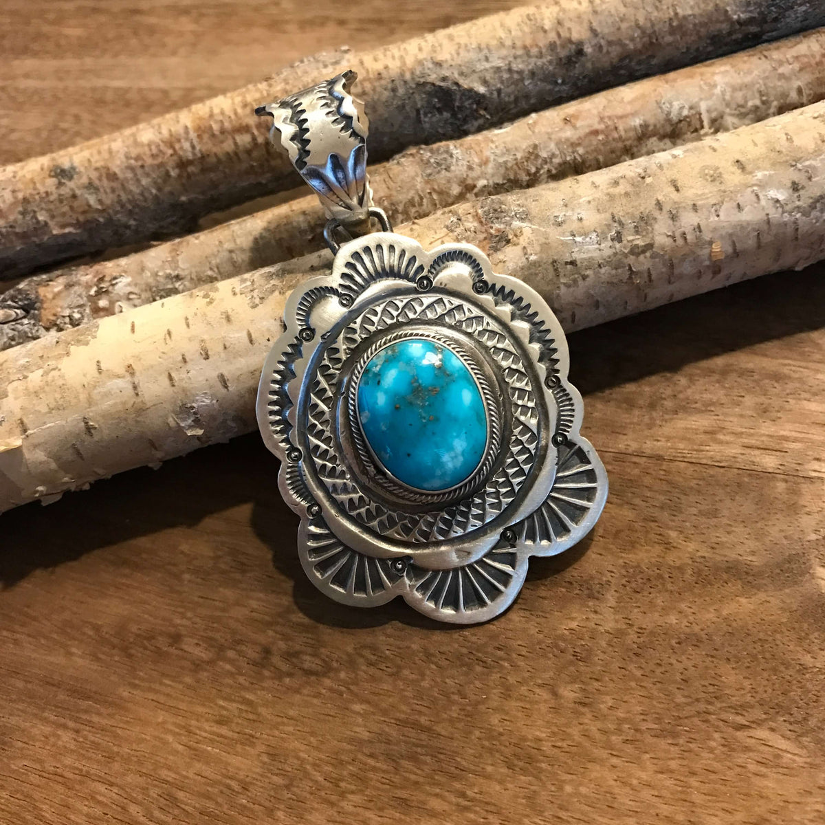 The Encinitas Concho Pendant, 3 – Calli Co. Silver