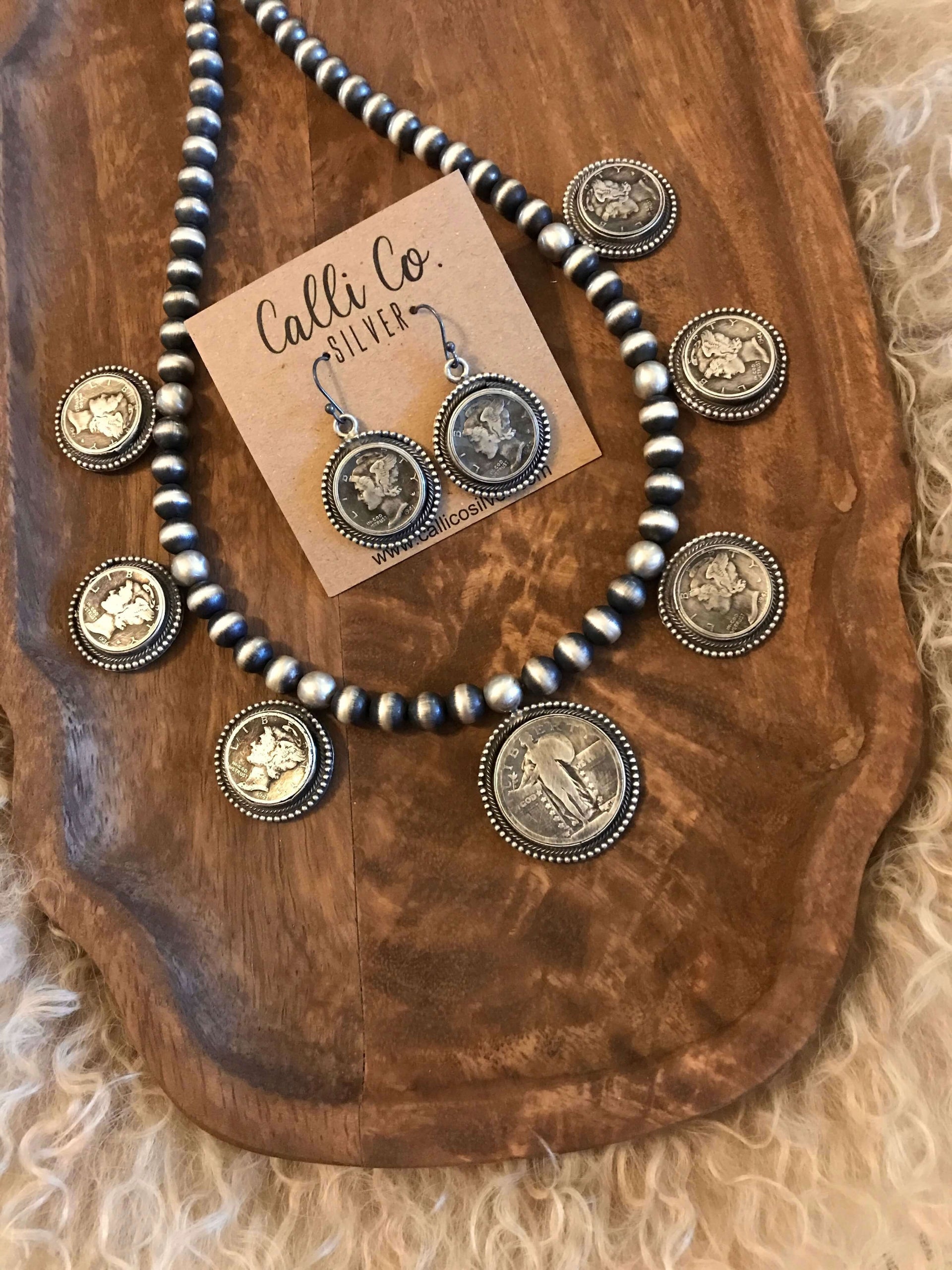 Shop Navajo Pearls Collection | Calli Co. Silver | Dennis, TX
