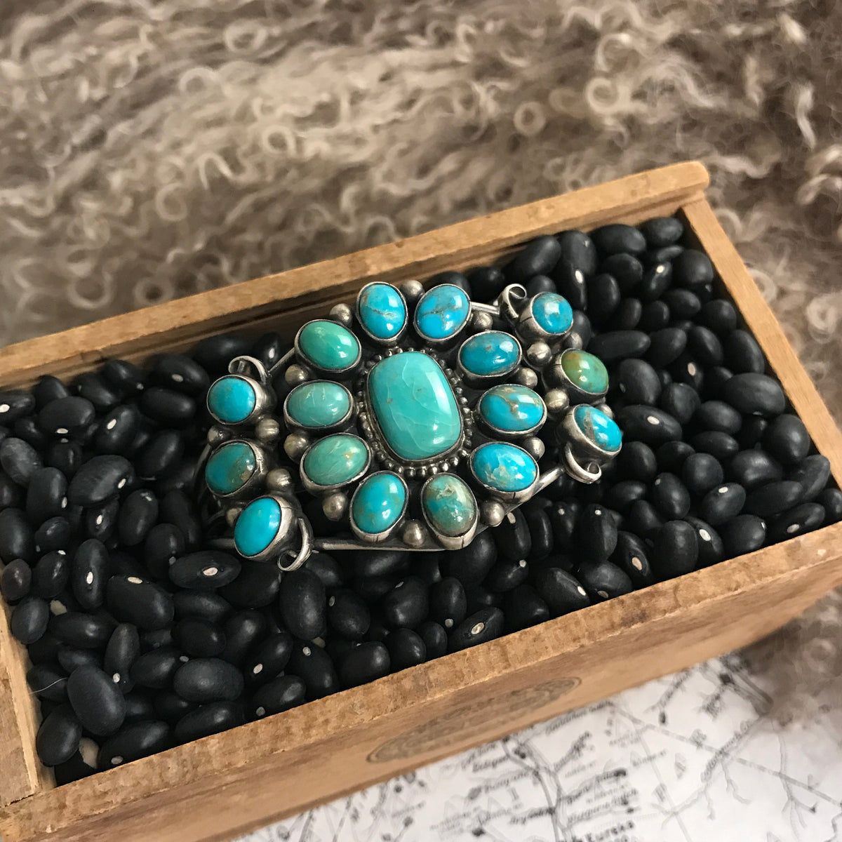 The Wacey Turquoise Cuff – Calli Co. Silver