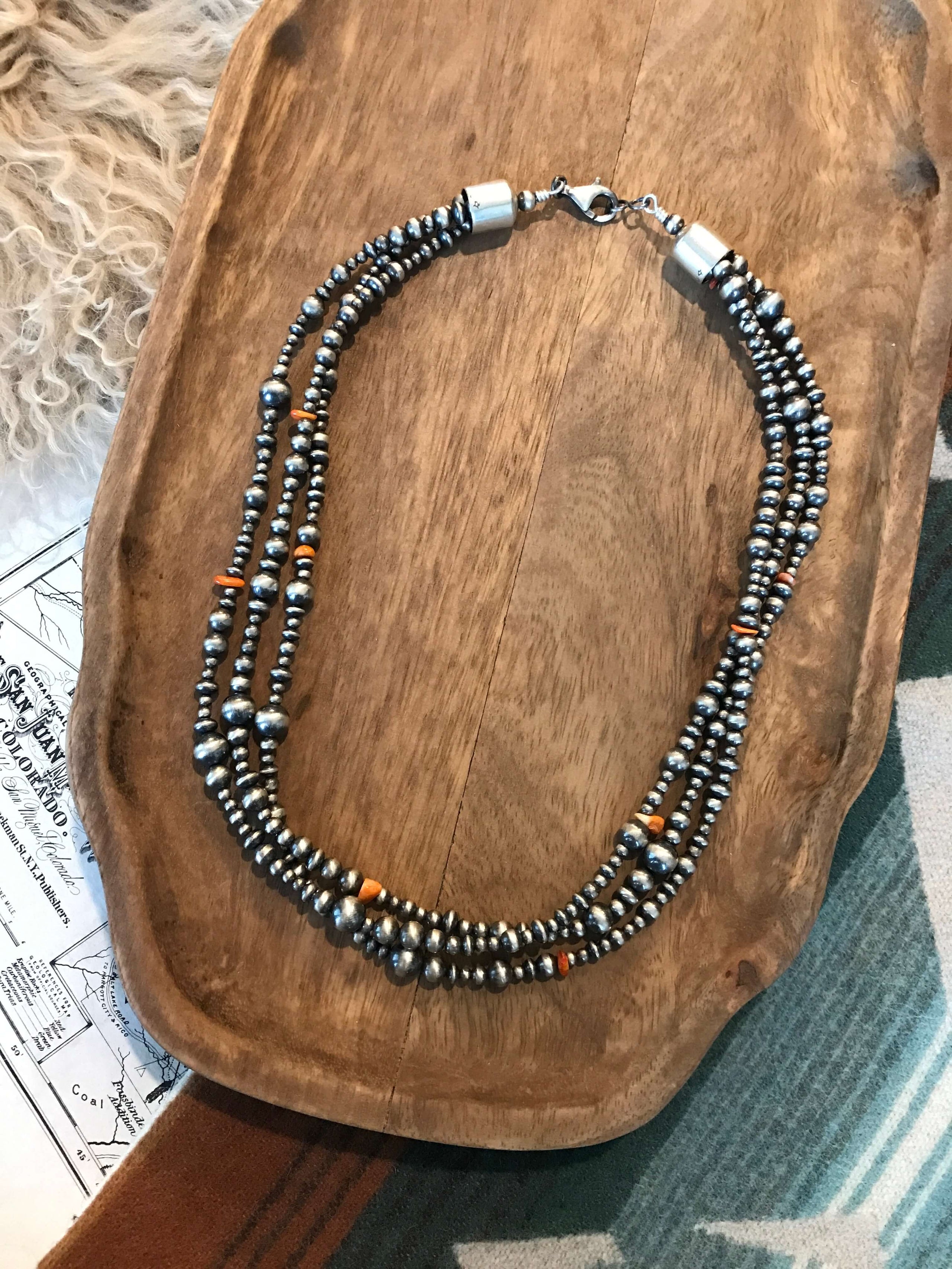 Shop Navajo Pearls Collection | Calli Co. Silver | Dennis, TX