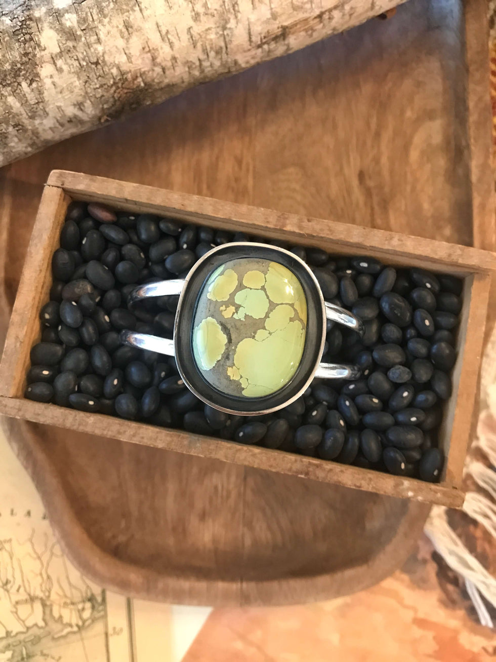 The Walker Turquoise Cuff, 1 – Calli Co. Silver