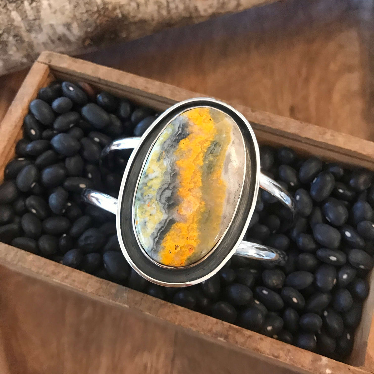 The Walker Bumblebee Cuff, 4 – Calli Co. Silver