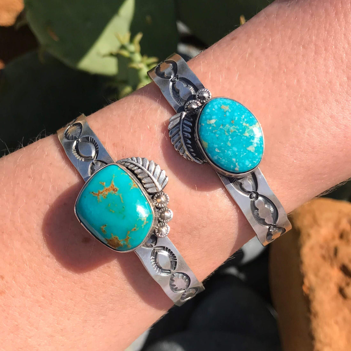 The Cananea Turquoise Cuffs – Calli Co. Silver