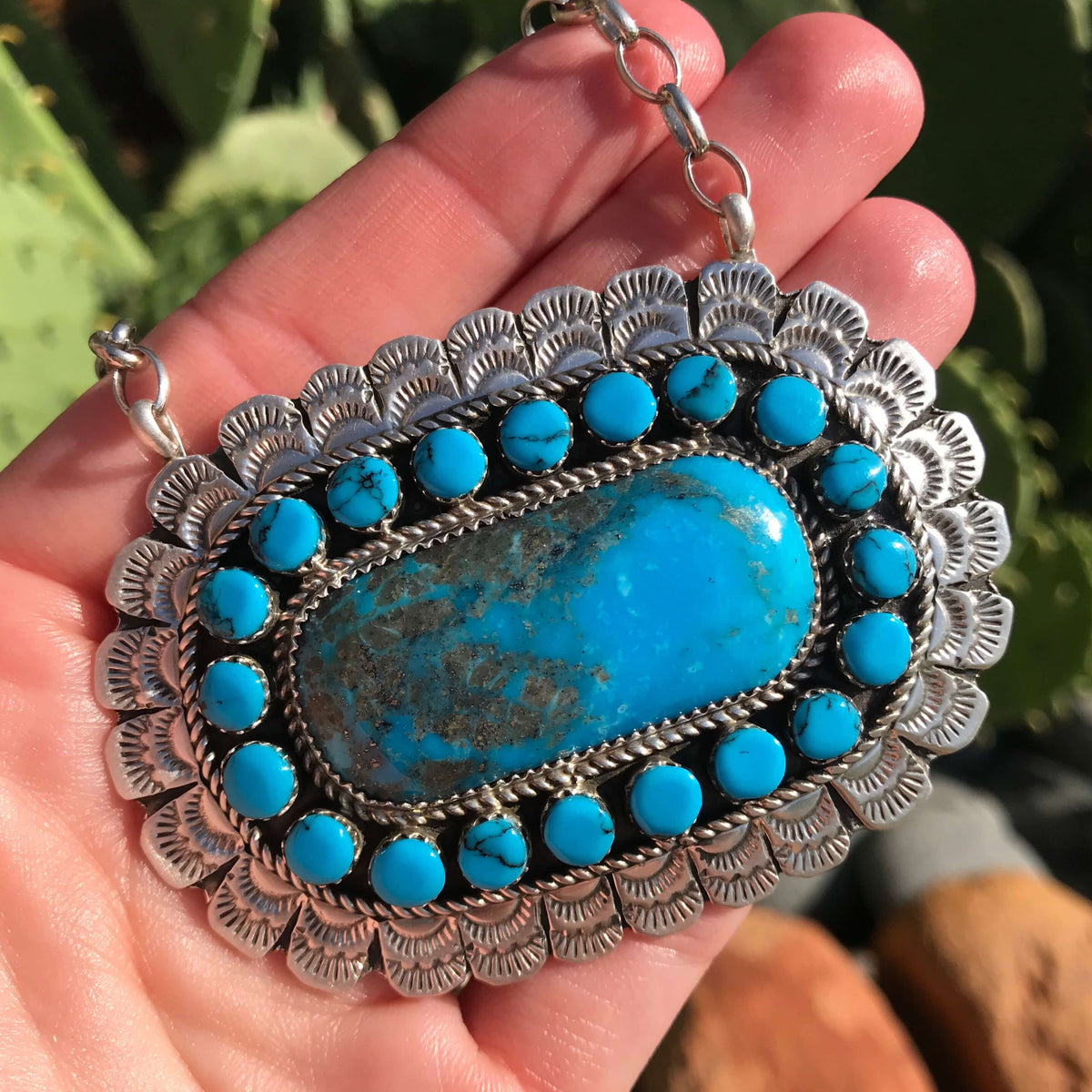 The Meridian Turquoise Necklace | Calli Co Silver | Fort Worth, TX ...
