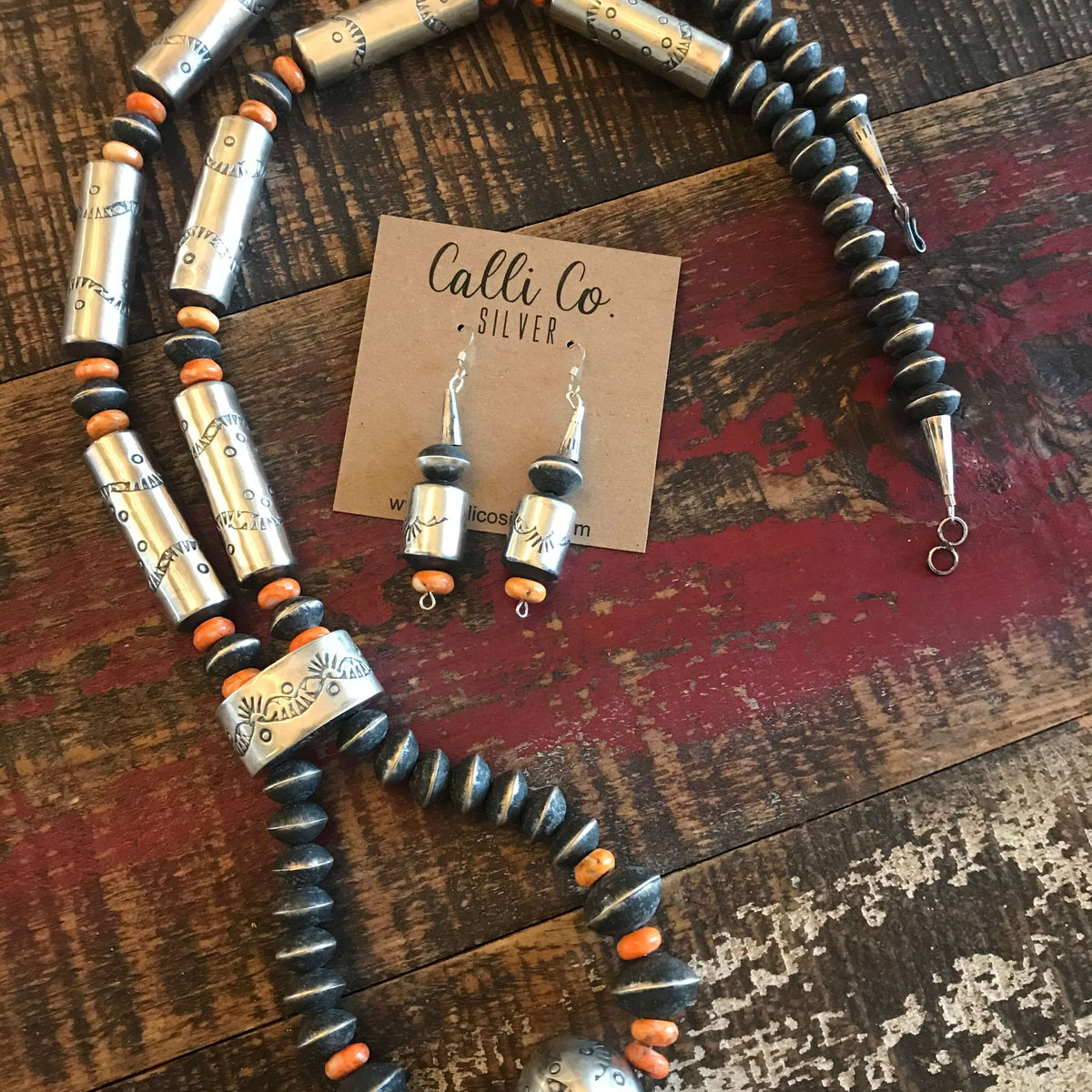 The Saxon Spiny Jacla Necklace – Calli Co. Silver