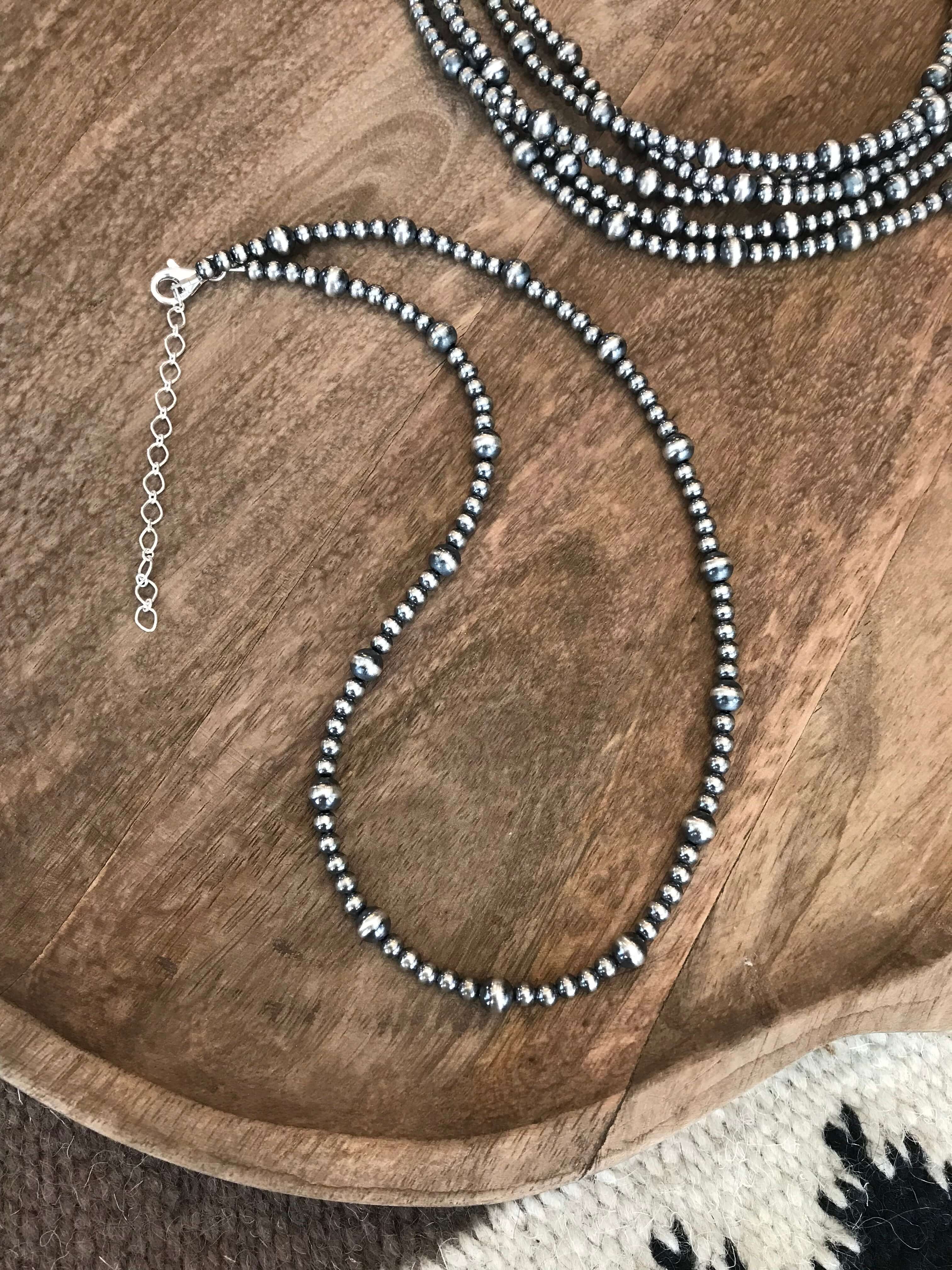 Shop Navajo Pearls Collection | Calli Co. Silver | Dennis, TX