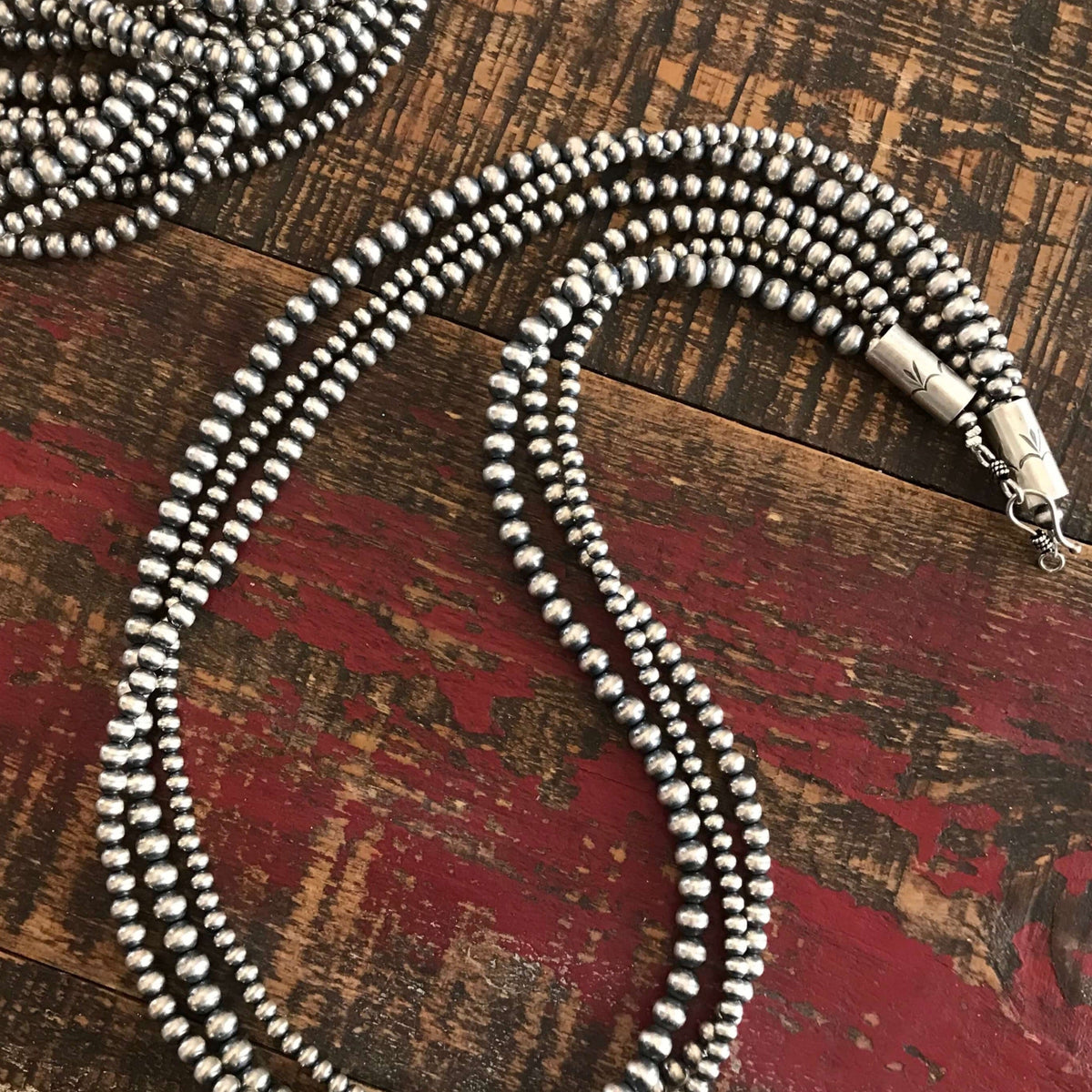 The Triple Strand Pearl Necklaces | Calli Co. Silver | Fort Worth, TX