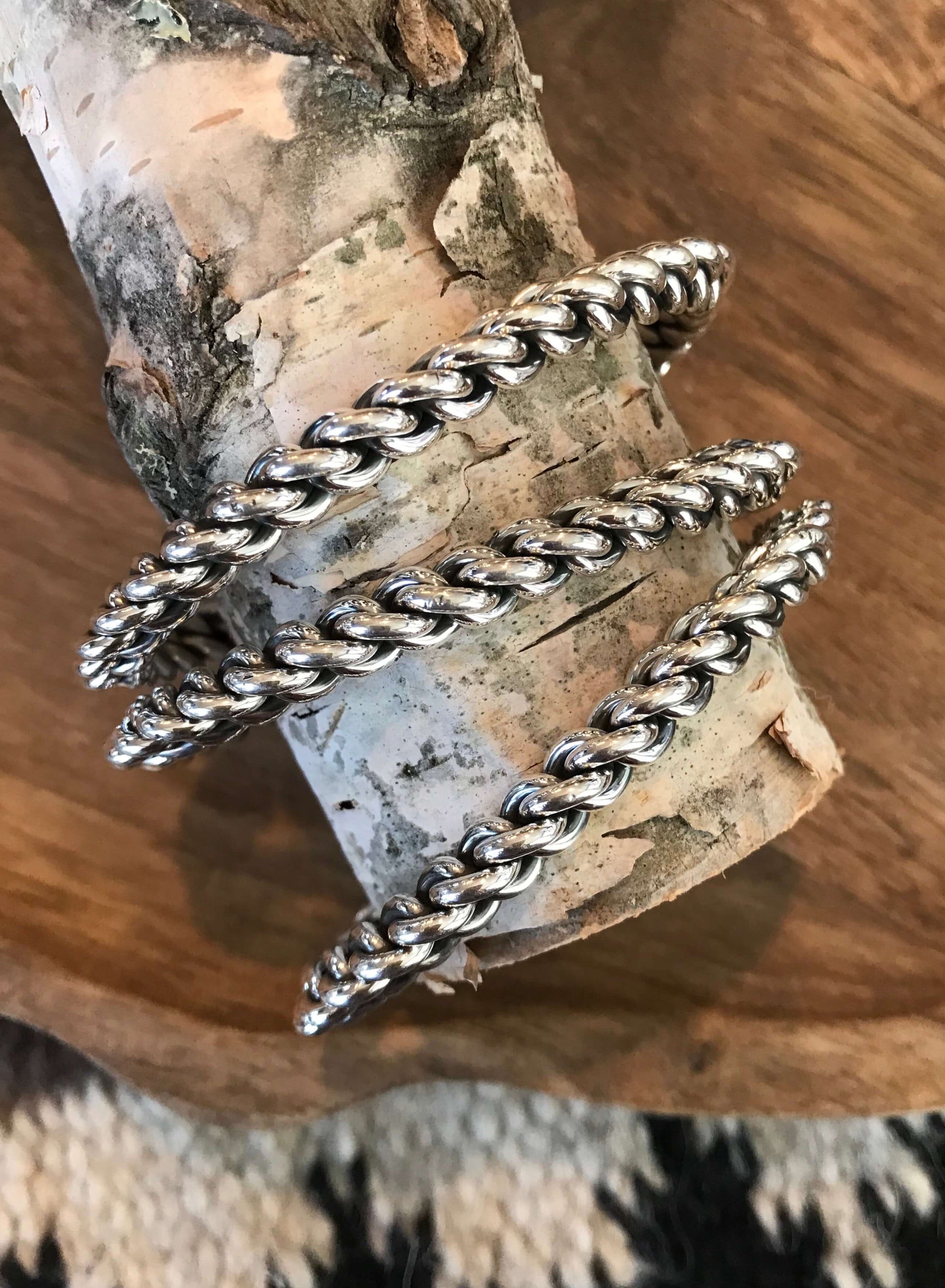 Calcutta Sterling Handmade Cuffs | Calli Co. Silver | Fort Worth, TX